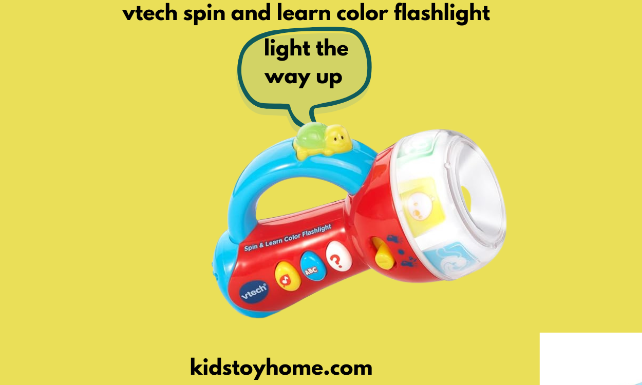 Colorful Learning Adventure: Discover the VTech Spin and Learn Flashlight