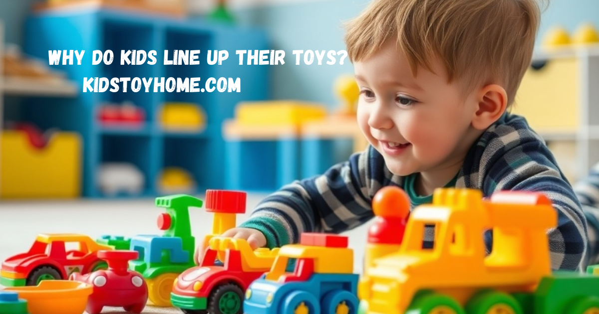Why Toddlers Line Up Their Toys – Understanding This Common & Healthy ...